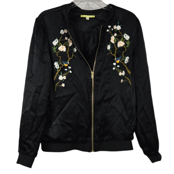 Gianni Bini | Jackets & Coats | Vintage Gianni Bini Embroidered Black ...